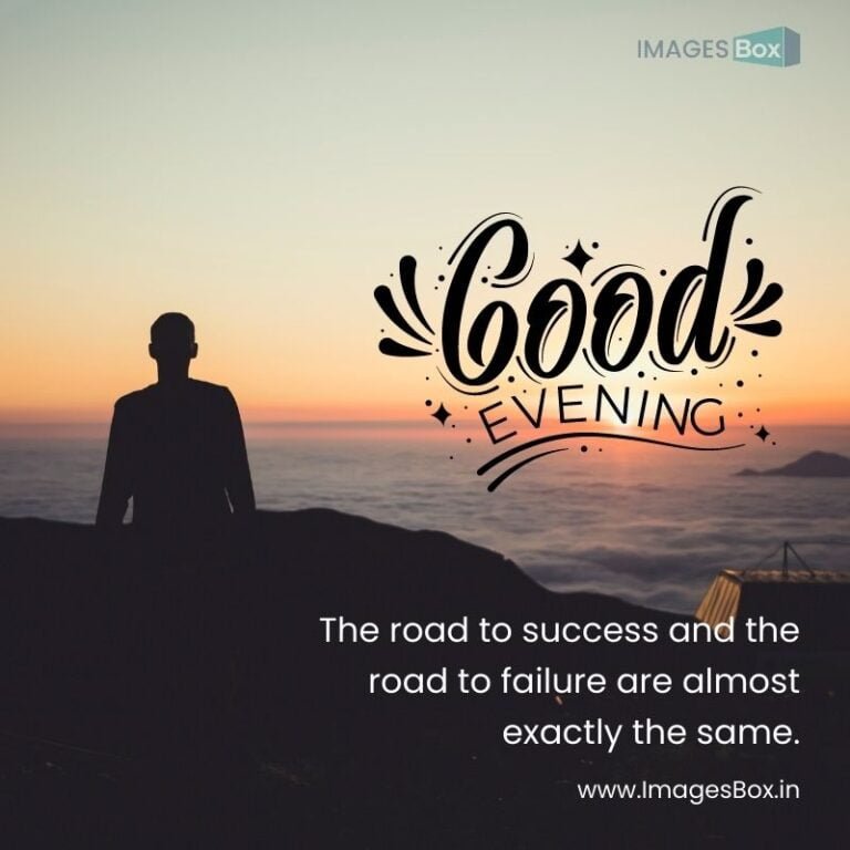 Good Evening Images in English with Quotes 2025