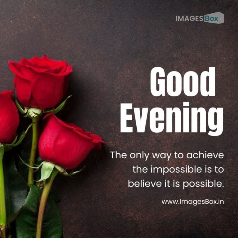Good Evening Images in English with Quotes 2025