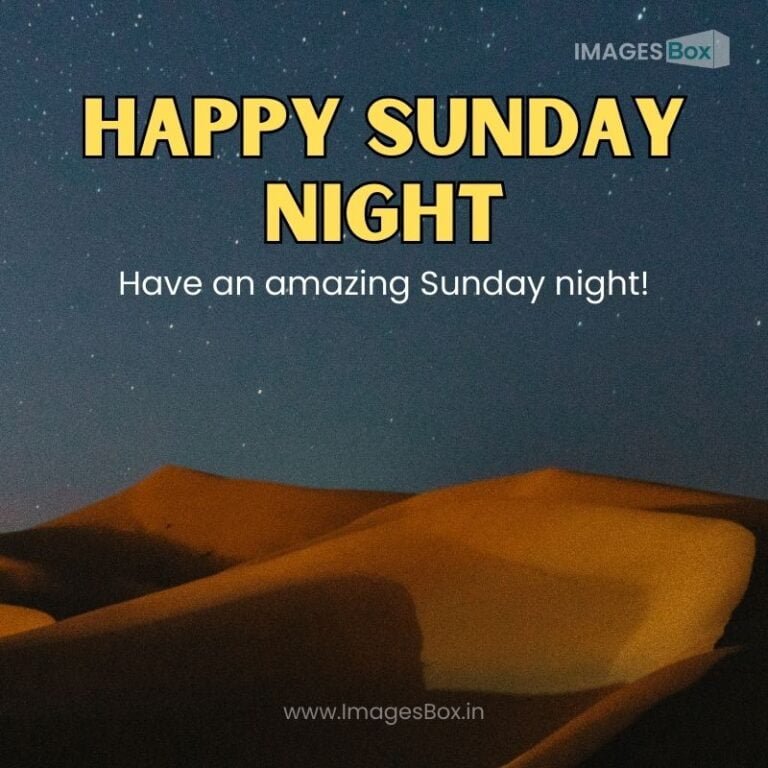 28+ Good Night Sunday Images with Quotes (2025)