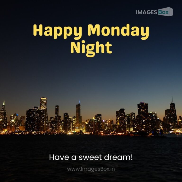 28+ Best Good Night Monday Images with Quotes (2025)